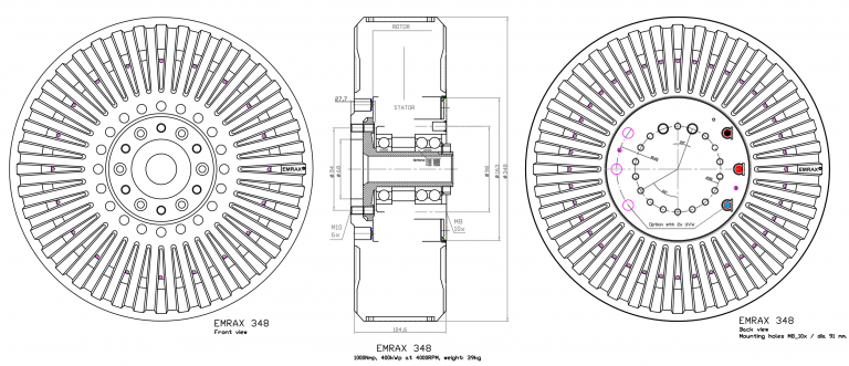 348 (400kW | 1000Nm) - EMRAX